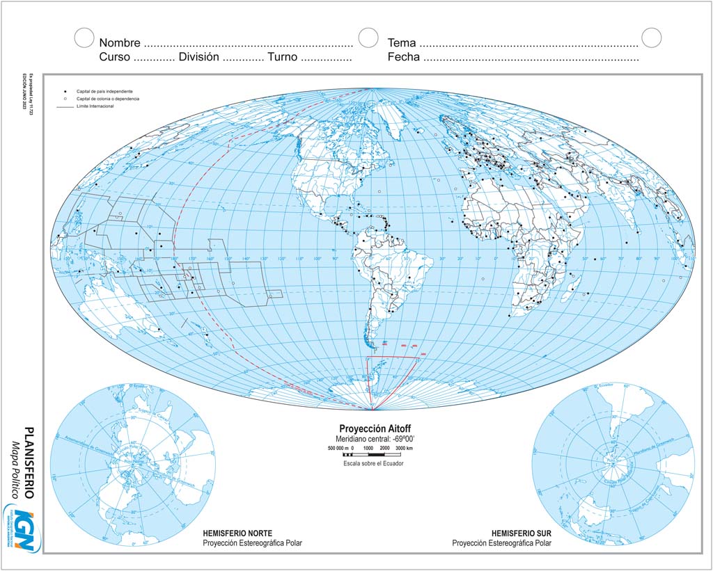 Mapas Escolares | Instituto Geográfico Nacional