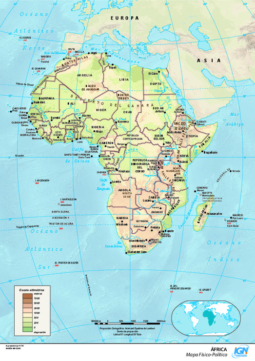 Mapas Escolares | Instituto Geográfico Nacional